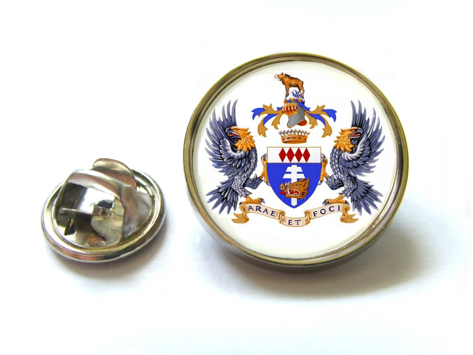 JAMES BOND 007 OHMSS BLOFELD C.O.A. SPECTRE LAPEL PIN BADGE TIE PIN ...