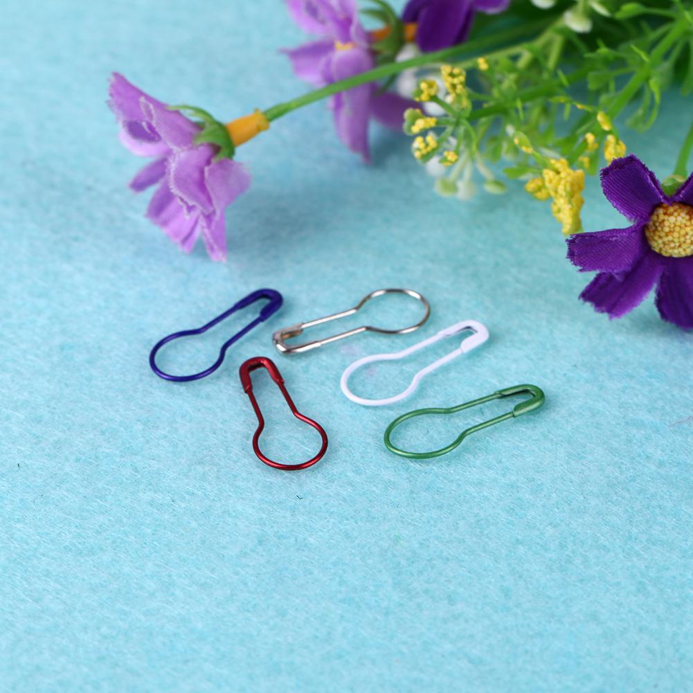 200Pcs Pins Gourd Shape Metal Clips Knitting Stitch Marker Tag Pins | eBay
