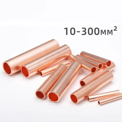 GT 10mm²-185mm² Wiring Joint Connecting Pipe Copper Tube Crimping ...