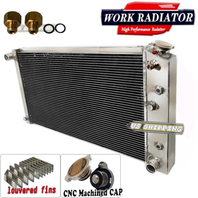 28" Aluminum Radiator for 1973-1986 72 Chevy/GMC C/K C10 C20 C30 K10 ...