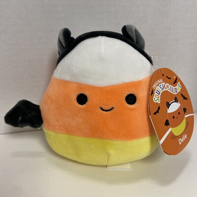 Halloween Squishmallow Delie the Candy Corn Bat 5" Stuffed Plush by ...