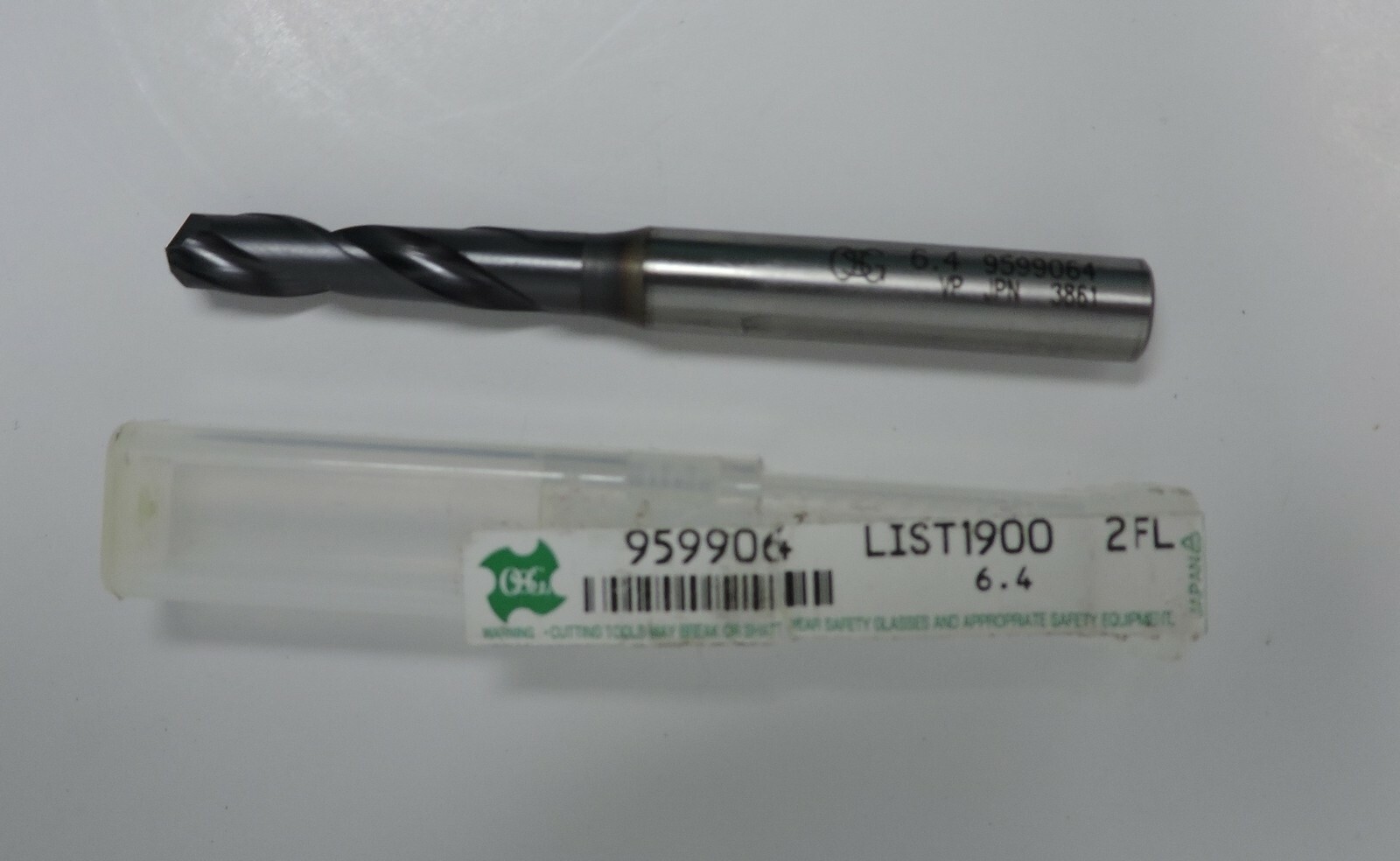 OSG 9599064 Stub Length Powdered Metal Drill 6.40mm VPH GDS V-Coating ≤ ...