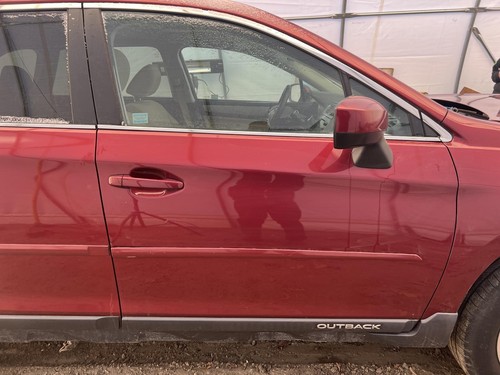Used Front Right Door Assembly Front fits: 2015 Subaru Legacy electric ...