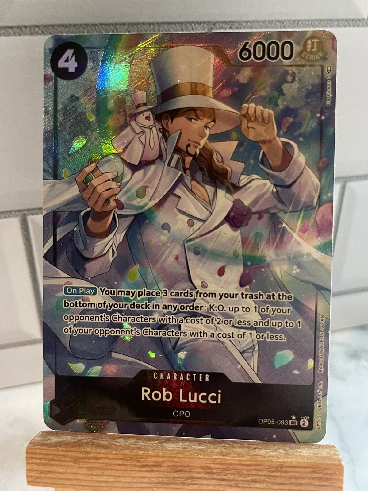 Rob Lucci Alt Art OP05-093 English Awakening Of The New Era NM One ...