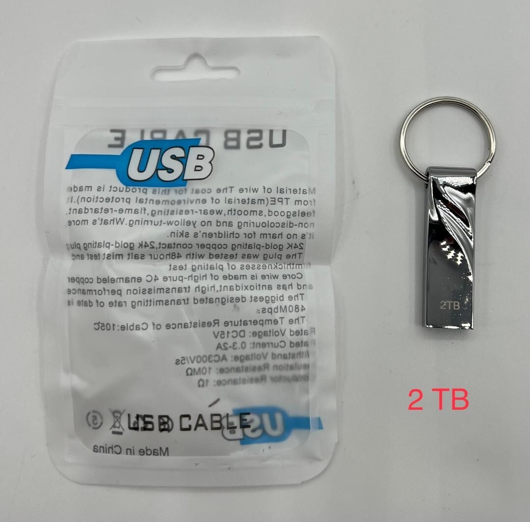 NEW 2TB USB Flash Drive Thumb U Disk Memory Stick Pen PC Laptop Storage ...