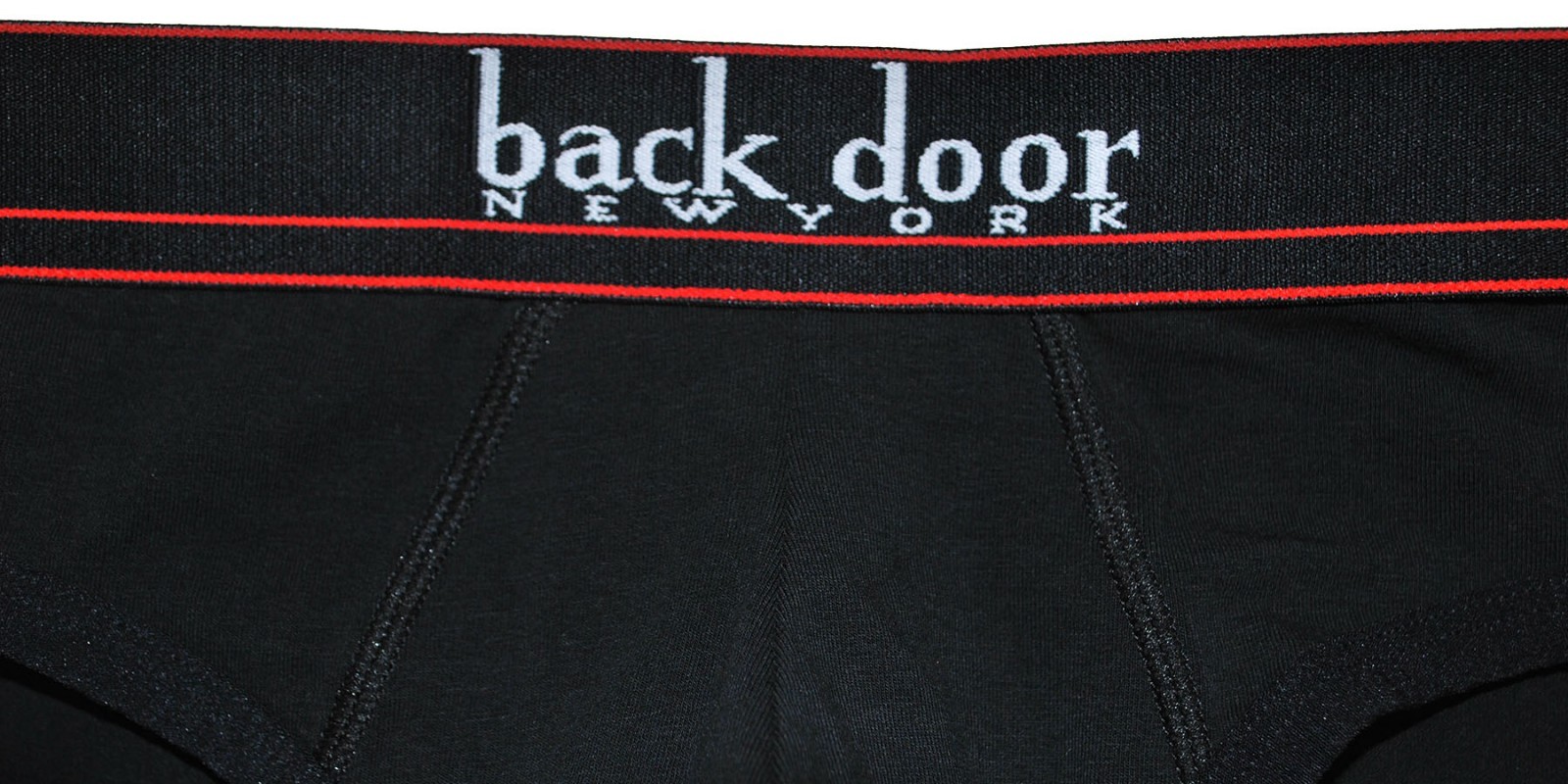 Men's Briefs without Horizontal Fly by Back Door New York - Black Large ...