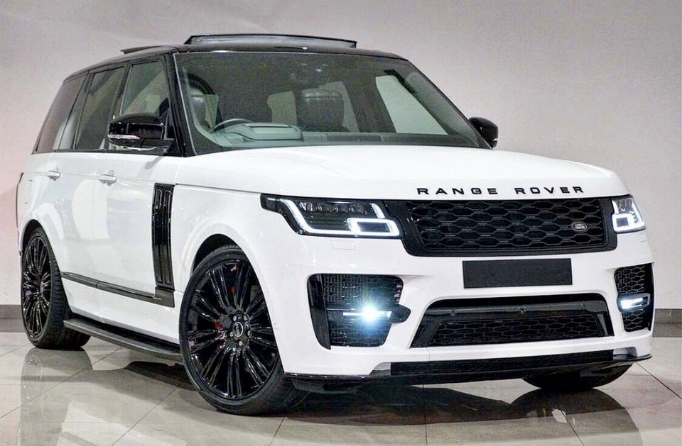 BKM 2018+ Range Rover Full Size L405 SVO Body Kit Front and Rear Bumper ...