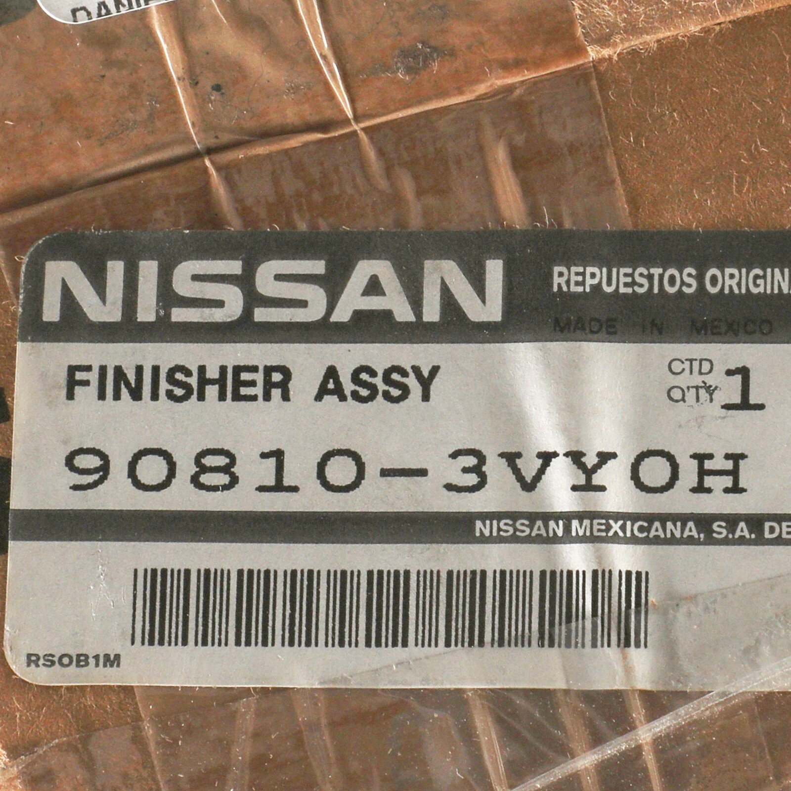 OEM NEW Genuine Nissan Back Door Finisher Assembly 14-17 Versa Note ...