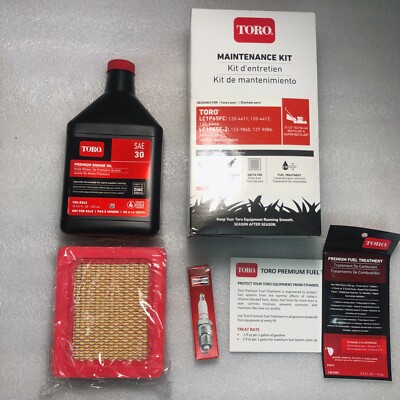 Genuine Toro Maintenance Kit 20240 ,120-4411 120-4412 133-9860 127-9086 ...