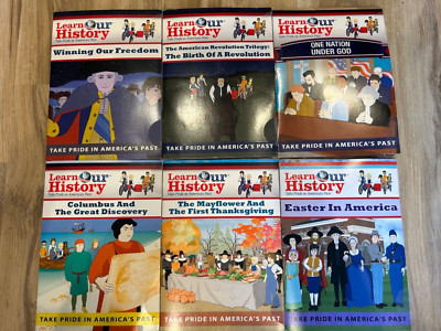Learn Our History DVD Lot 6: America's Past Patriotic Homeschool ...