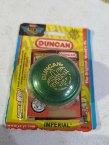 80th anniversary Duncan Imperial Yo-yo green 71617032692| eBay