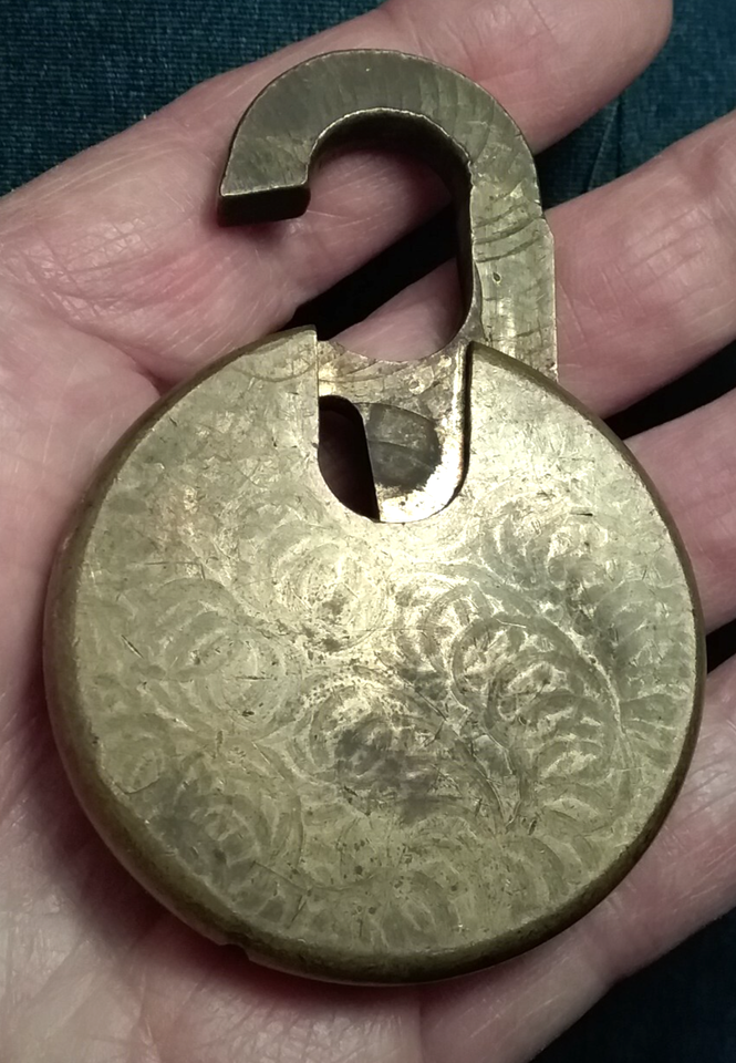 1920's Corbin Padlock With 2 Keys Marked "L86" Old Logo Vintage Lock ...