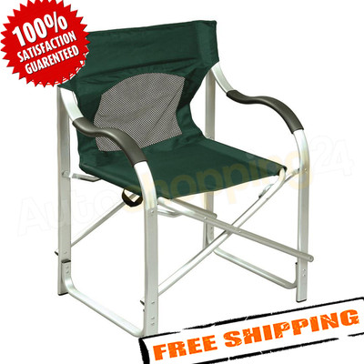 Faulkner 43946 Deluxe Director's Green Camp Chair | eBay