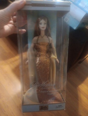 November Topaz The Birthstone Collection Barbie Doll 2002 Mattel B2396 ...