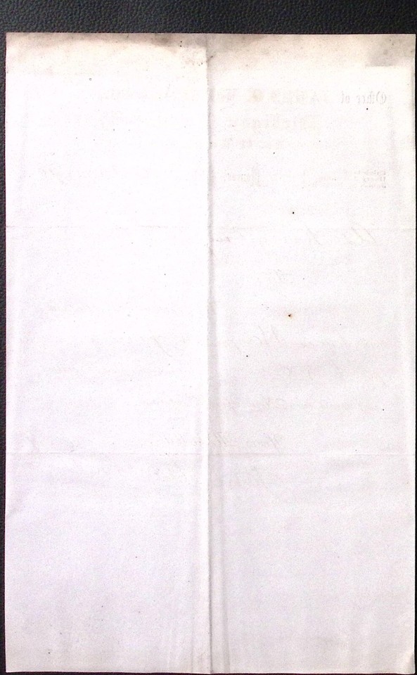 1870 James C McBride Michigan Tobacco Works Monroe MI Billhead 5.25 x 8 ...