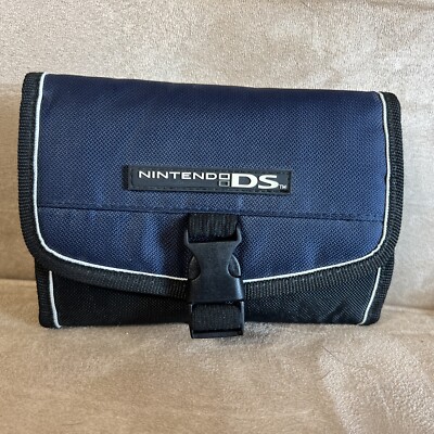 Nintendo DS Case Switch n Carry Travel Carry Carrying Bag Blue Handheld ...