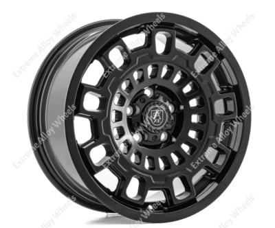 17" Black Axe ex38 Alloy Wheels Fits Mercedes Sprinter 6x130 Pcd 6 Stud ...
