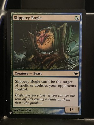Slippery Bogle Eventide Regular NM The List Mystery MTG Magic Card | eBay
