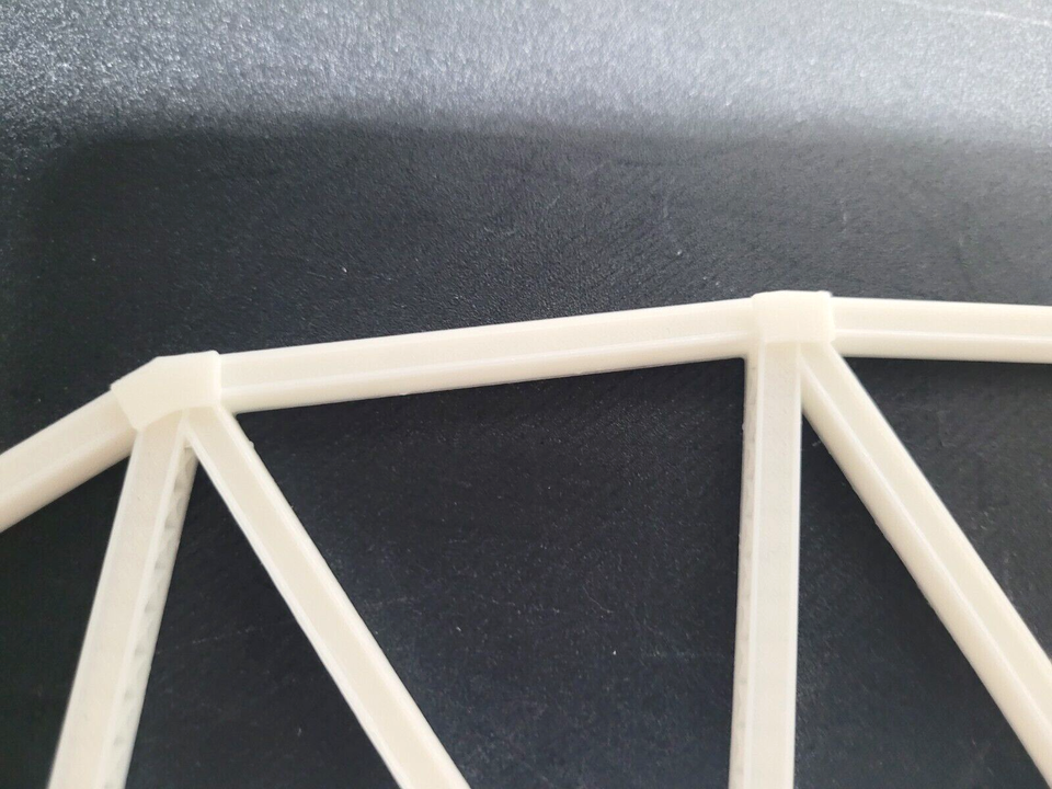 3D Printed HO Scale 126 foot Arched Truss Bridge. | eBay