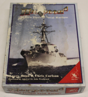 Harpoon 4: Modern Tactical Naval Warfare Board Game, Unpunched, with ...