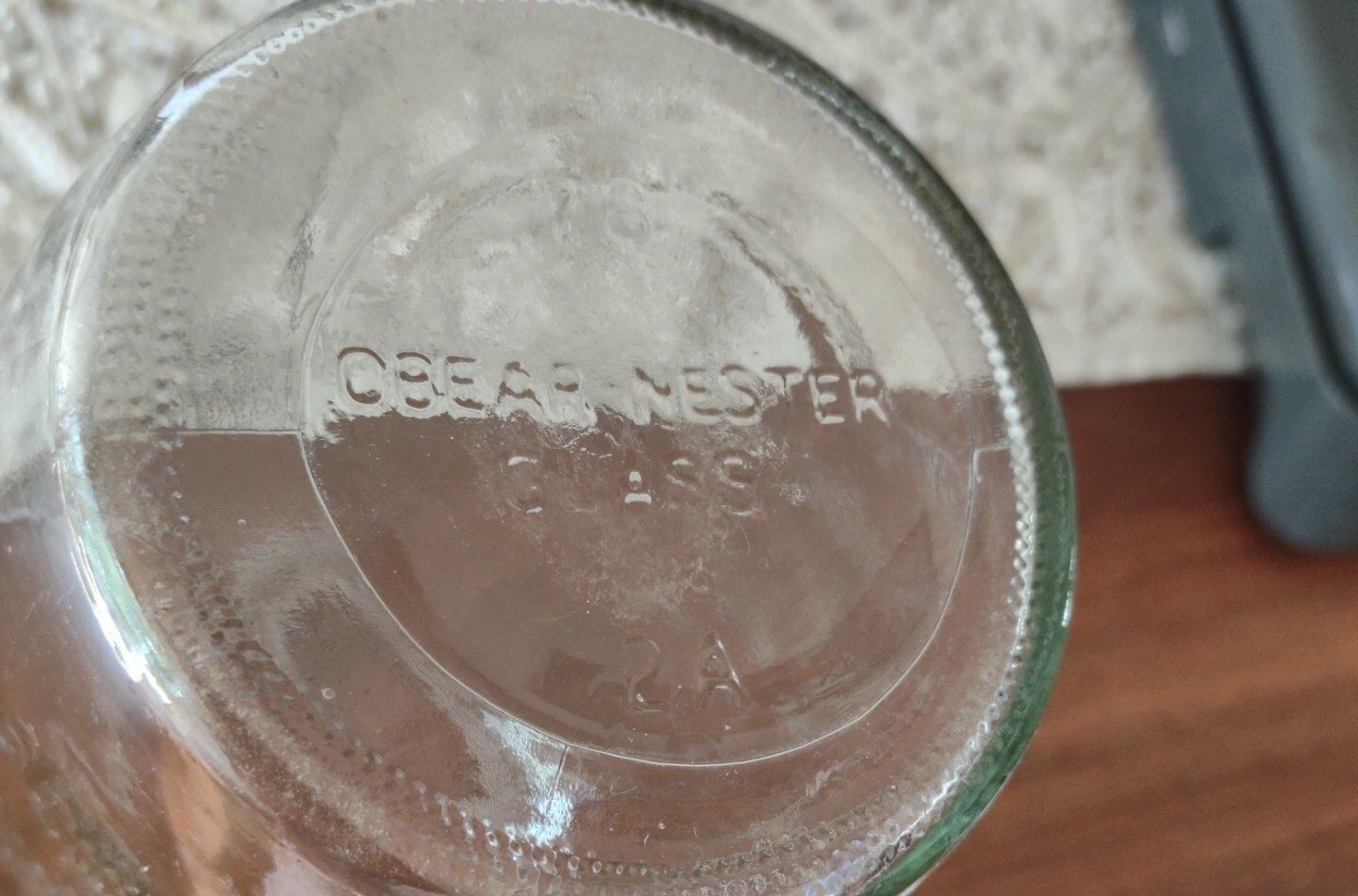 Vth 1 Quart Longlife Wide Mouth Mason Jar Obear-Nester Glass. DIB | eBay