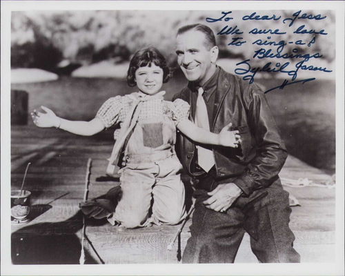Autographed 8x10 Photo Child Actress Sybil Jason From Jess Hoaglin ...