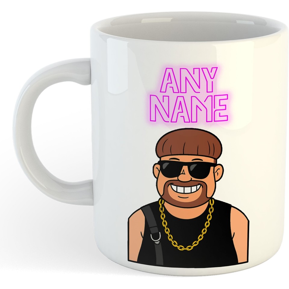 11oz Mug Set-Custom Name Ibiza Final Boss-Meme Banter Festival EDM ...