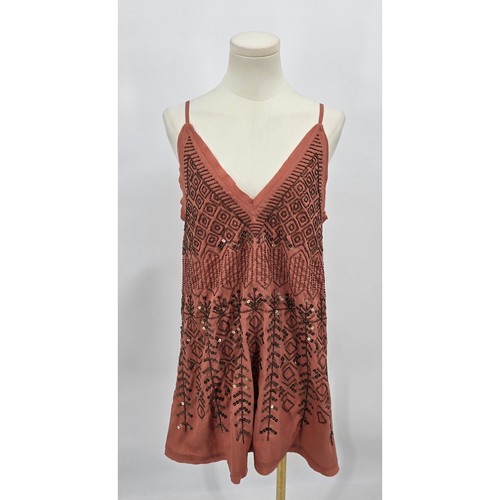 Intimately Free People Whimsigoth Arizona Nights Beaded Slip Dress ...