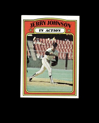 1972 Topps 36 Jerry Johnson In Action EX #D1,480635 | eBay