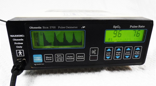* Ohmeda Biox 3700 Pulse Oximeter Spo2 Patient Monitor for sale online ...