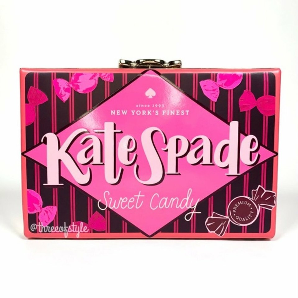 Women's Kate Spade Pink Candy Shop Candy Wrapper Clutch | eBay
