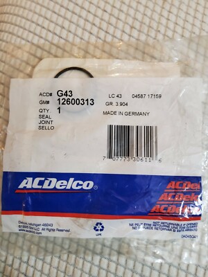 GM 12600313 Fuel Pump Gasket GM OEM | eBay