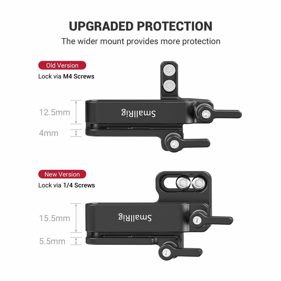 SmallRig T5 SSD Holder Mount for Samsung for BMPCC 4K / 6K Camera Cage ...