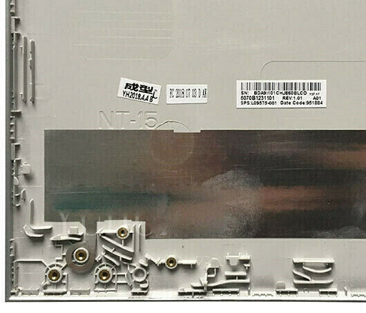 New For HP ProBook 650 G4 655 G4 G5 LCD Rear Top Lid Back Cover L09575 ...