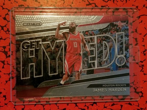 2018-19 Panini Prizm - Get Hyped! James Harden #7 Silver Prizm for sale ...
