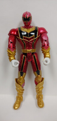 MMPR Mighty Morphin Power Ranger Red Figure Bandai 2005 GOLD SCG PR ...