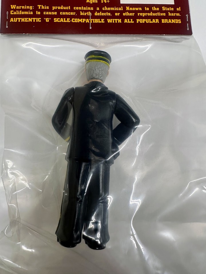 Bachmann G Scale Railroad Train Conductor 92333 Figure, Brand New | eBay