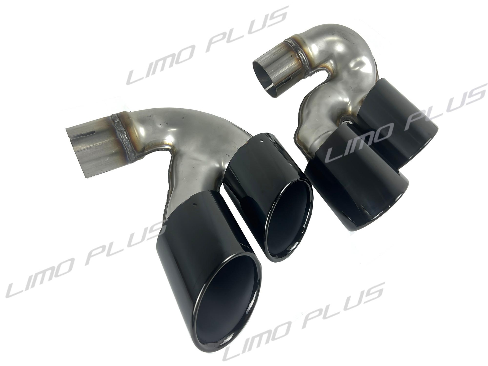 Gloss Black Exhaust Tips Replace for BMW X5 G05 X6 G06 X7 G07 40i ...