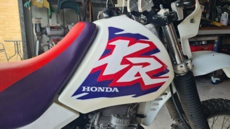 🟣🔴 Kit full Tank Decals Graphics for Honda XR600R XR 600 xr600 1996 96 ...