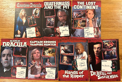 HAMMER PLATINUM COLLECTION 8: EXCLUSIVE BINDER SET CARDS B1 - B7 (7 ...