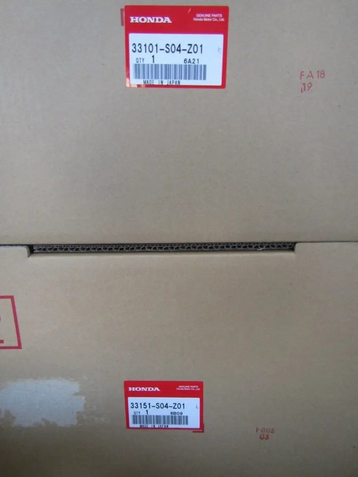 HONDA CIVIC EK9 TYPE R JDM GENUINE HEAD LAMPS OEM 99-00 EM1 STANLEY EK4 ...