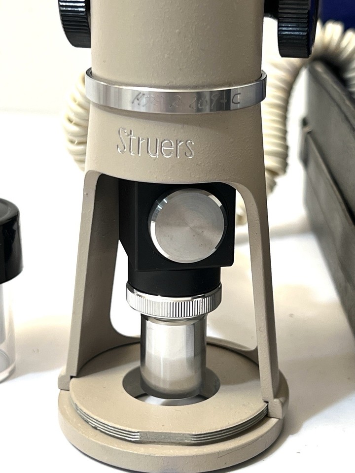 STRUERS high quality Portable Field Shop Microscope 3 lenses | eBay