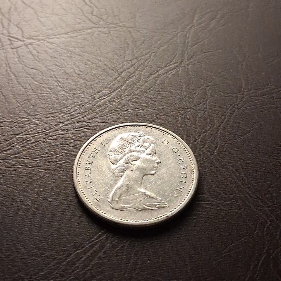 1966 Canada 25 Cents Queen Elizabeth II Silver Quarter Coin 25 Cent | eBay