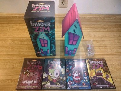 Invader Zim DVD Nickelodeon Box Set Complete Series with GIR Figure ...