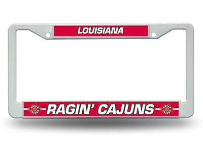 Louisiana Ragin Cajuns License Plate Frame NEW! NCAA Free Shipping! UL ...