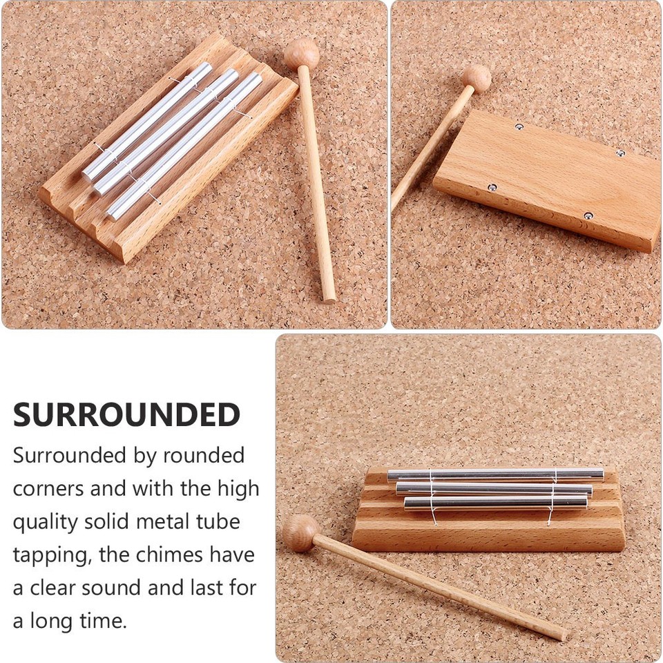 3 -Tone Chime Musical Percussion Toy Xylophone Education Supplies ...