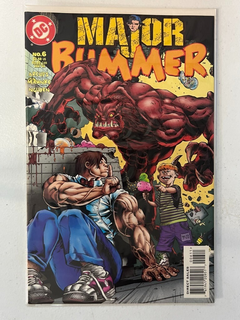 Major Bummer #6 January 1998 DC Comics |Combined Ship B&B | eBay