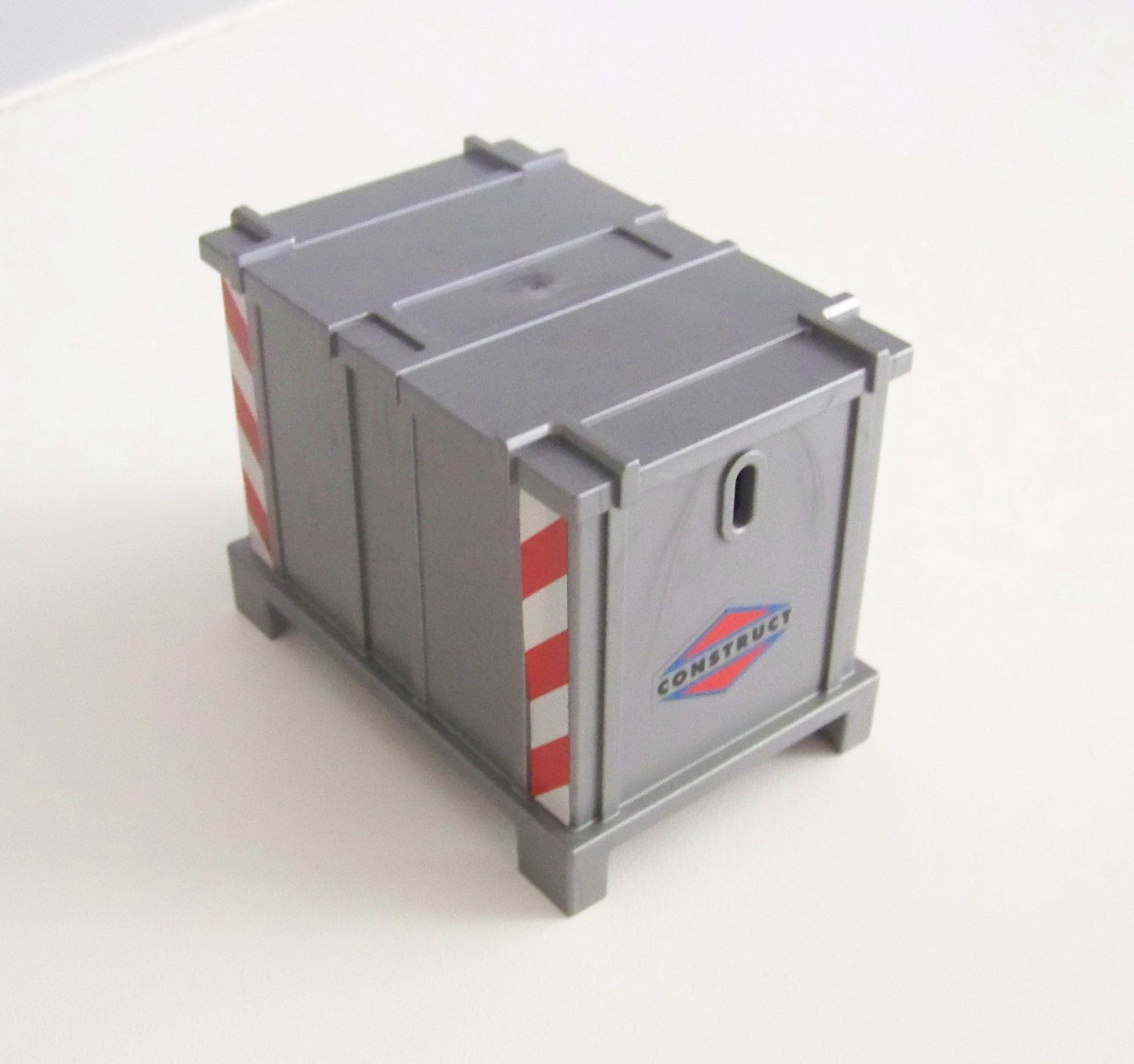 PLAYMOBIL (Q1214) CHANTIER - Container Construct Gris avec Couvercle ...