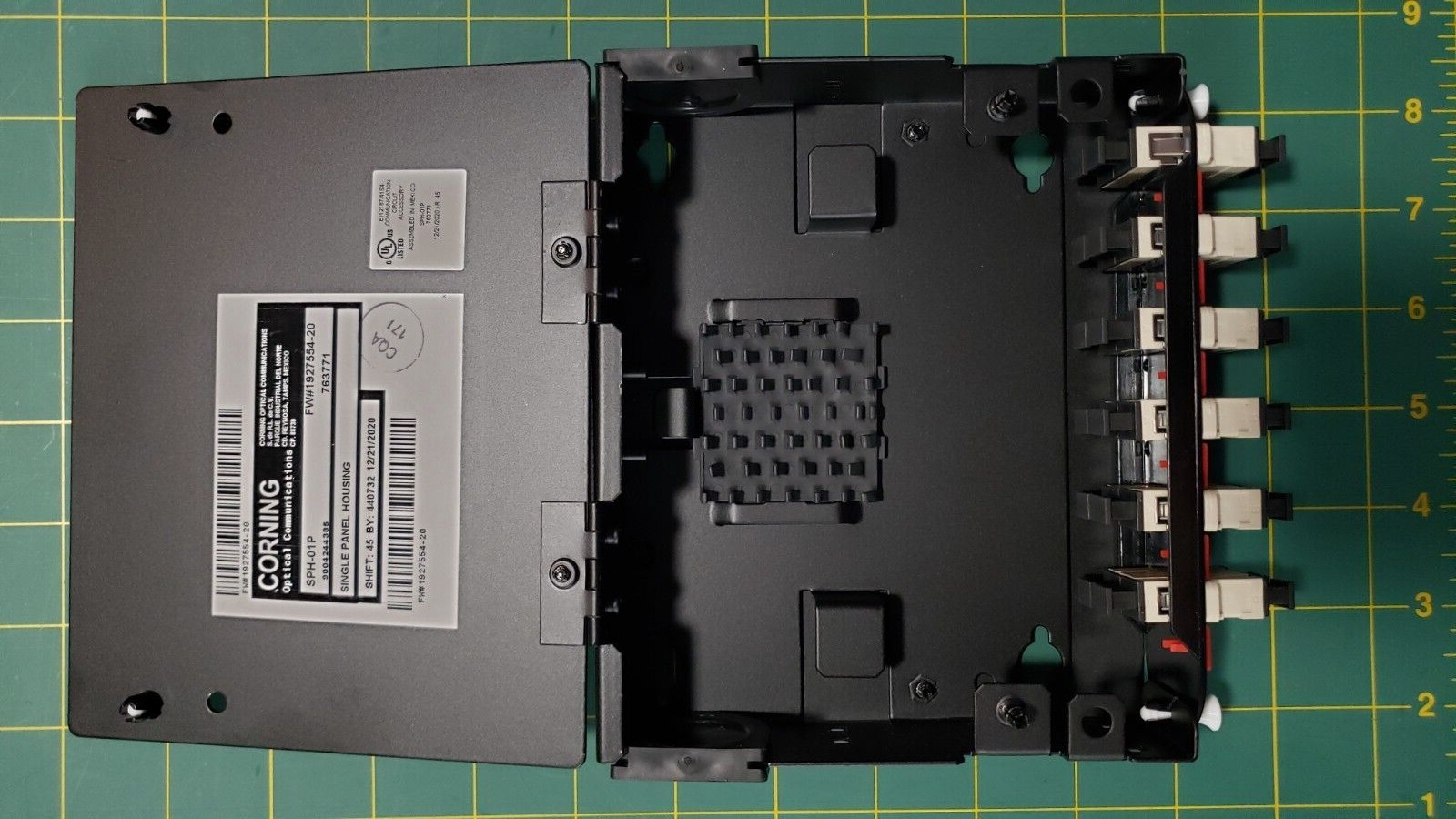 Corning LANscape Single-Panel Housing SPH-01P NEW | eBay