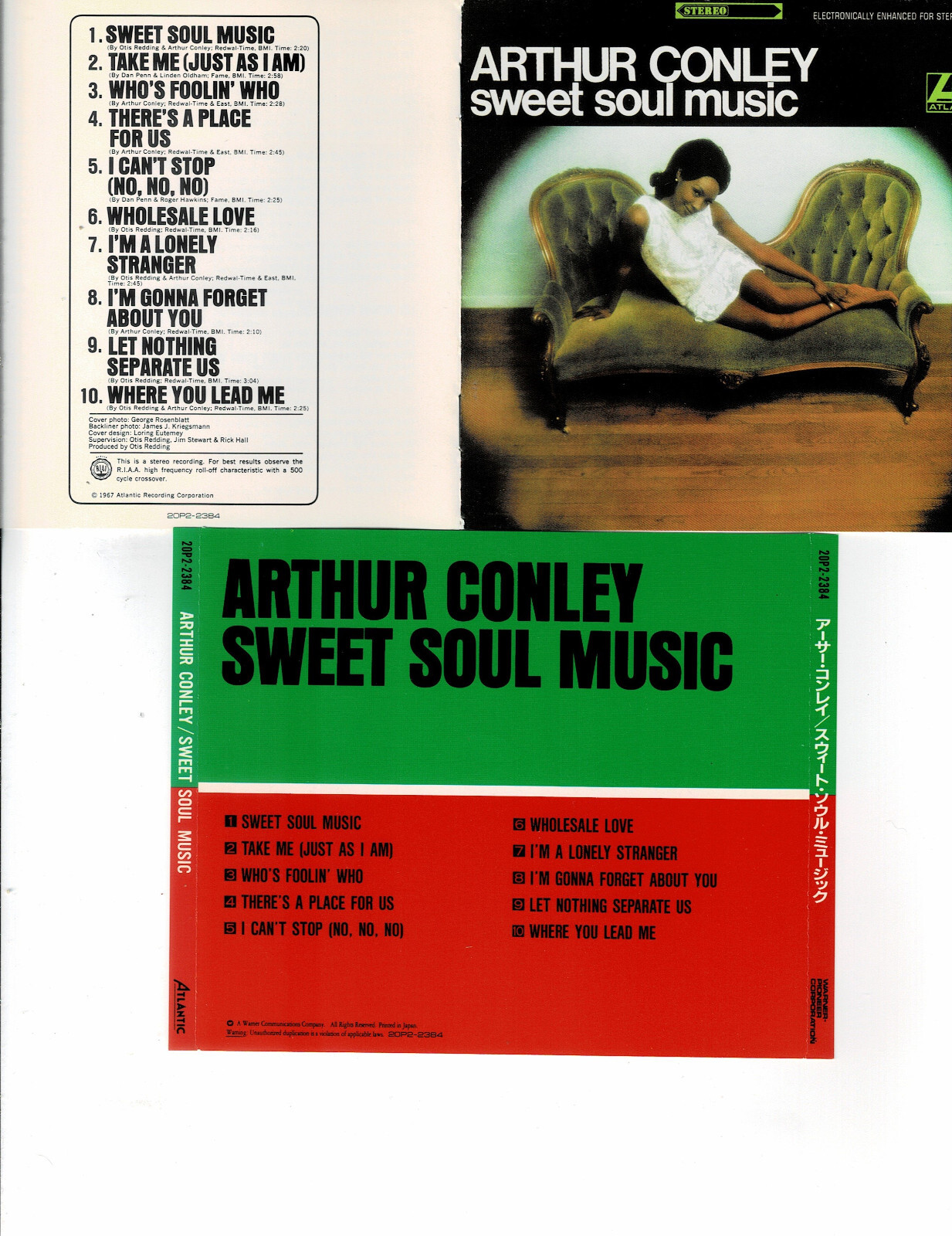 ARTHUR CONLEY - SWEET SOUL MUSIC (CD 2012) *10 TRACKS* NO OBI ...